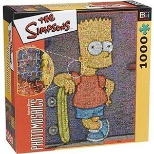 Buffalo Games | Games | Nwt The Simpsons Photomosaic Collectible Puzzle ...